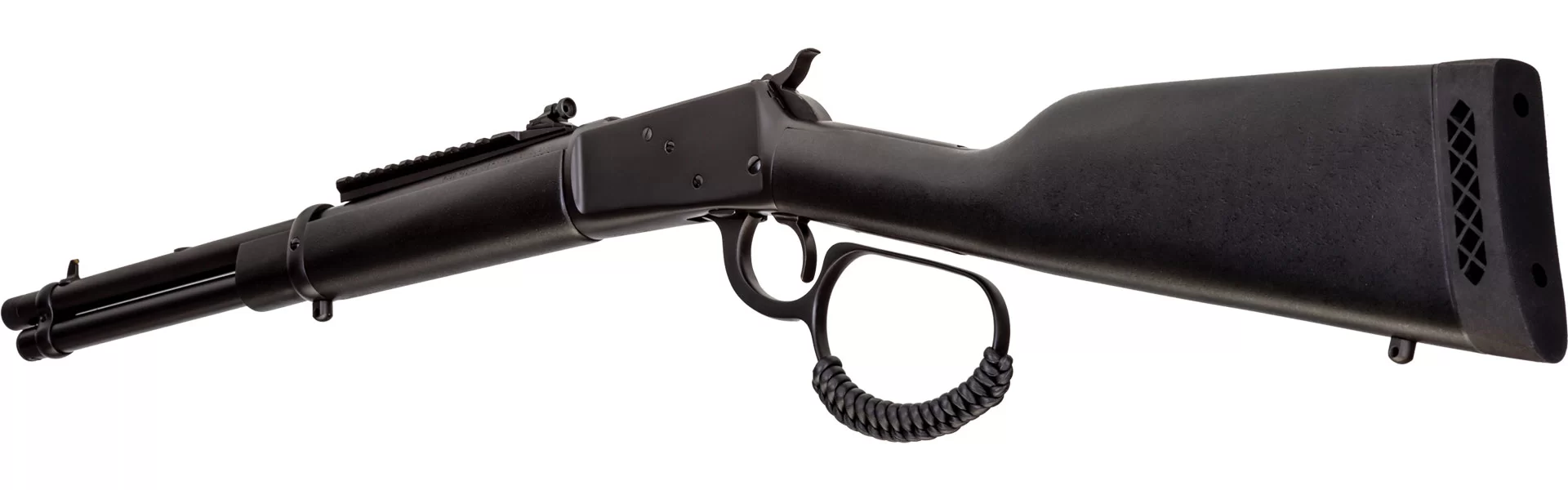 Rossi R92 Triple Black 44 MAG 16" Barrel Wood Stock Large Loop ...