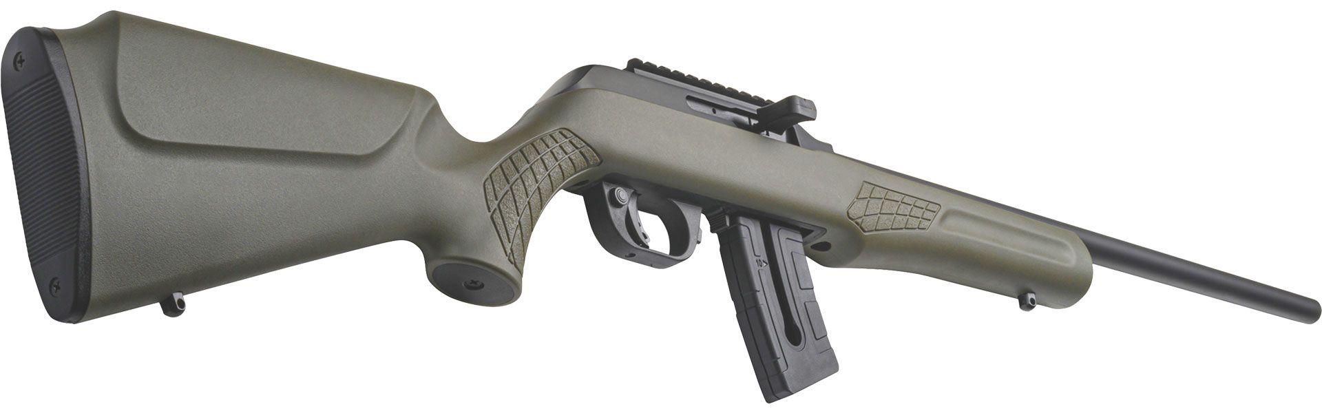 RS22M Semi-Auto .22WMR 21" Polymer Green & Black | Rossi